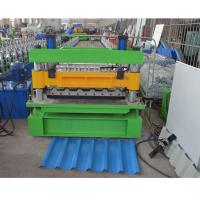 China 36 Inches Roof Sheet Roll Forming Machine Trapezoidal Panel Metal 4Kw for sale