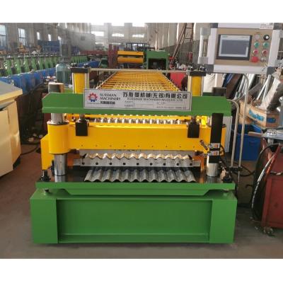 China U Panel Roof Sheet Roll Forming Machine 0.3mm-0.8mm 36 Inches Coverage for sale