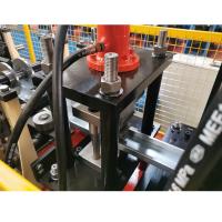 China C U Profile Stud Track Roll Forming Machine PLC 0.85mm - 1.6mm 7.5kw for sale