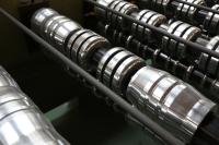 China 12000x1400x1000mm Roof Sheet Roll Forming Machine 7.5kw 16 Stations for sale