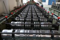 China 12000x1400x1000mm Roof Sheet Roll Forming Machine 7.5kw 16 Stations for sale