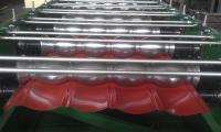 China 6.3T Roof Panel Roll Forming Machine with Tile Edge Grinding 220V 480V for sale