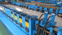 China PLC Control Door Frame Roll Forming Machine 0.3-1.2mm 6.5*1.2*1.5m for sale