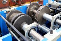 China C Z Purlin Roll Forming Machine 40-80mm 11kw Hydraulic Station 18 Stations for sale