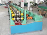 China Metal Strut Guardrail Roll Forming Machine 3-4mm Thickness 10-12m/min Speed for Industrial Construction for sale
