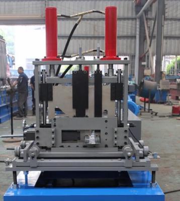 China Q195-235 Blue C Z Purlin Roll Forming Machine 1.5-3mm 18 Rollers 380V for sale