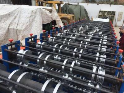 China 8 - 12 M / Min Double Layer Roll Forming Equipment 7.5Kw Cold Roll Forming Machine for sale