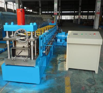China 7.5KW Hydraulic Cutting C Channel Purlin Roll Forming Machine 80-300mm for sale