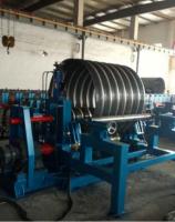 China 4mm Steel Silo Roll Forming Machine with 90kW Gearbox Drive System - 12-15m/min Production Speed for sale