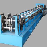 China Cold Steel Strip CZ Purlin Roll Forming Machine 80-350mm Width Hydraulic Cutting for sale