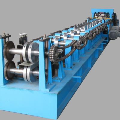 China Cold Steel Strip CZ Purlin Roll Forming Machine 80-350mm Width Hydraulic Cutting for sale
