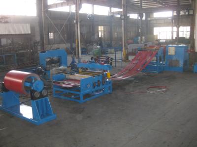 China Steel Coil Slitting Line 20m x 6m 250kW PLC Controlled Cut to Length Machine for sale