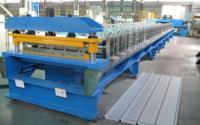 China 45# High Grade Steel Roof Panel Roll Forming Machine 7.5KW 12 Months Warranty for sale