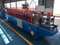 China Galvanized Shutter Door Roll Forming Machine 0.7-1.2mm Material 8-15m/min Speed with 3T Decoiler for sale