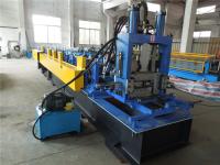 China Gcr15 Roller / Chain Drive PLC Control CZ Purlin Roll Forming Machine for sale