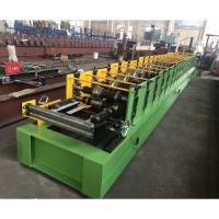 China 7.5kW Gutter Roofing Roll Forming Machine 10m/min Galvanized Steel Soffit Facia for sale