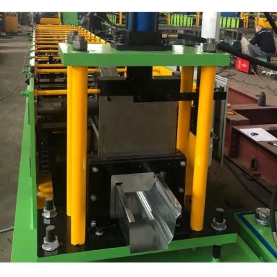 China 7.5kW Gutter Roofing Roll Forming Machine 10m/min Galvanized Steel Soffit Facia for sale