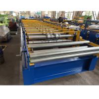 China Double Rib 5V Roof Tile Roll Forming Machine 24 Inch Coverage 15m/min Speed for sale