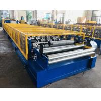 China 0.3mm - 0.8mm PPGI Roof Panel Roll Forming Machine Glazed Tile for sale