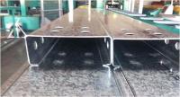 China Cold Steel Strip CZ Purlin Roll Forming Machine 80-350mm Width Hydraulic Cutting for sale