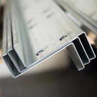 China Cold Steel Strip CZ Purlin Roll Forming Machine 80-350mm Width Hydraulic Cutting for sale