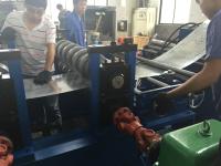 China 8 M / Min Cable Tray Rolling Forming Machine 80 - 600mm Profile Width Around 20 Tons for sale