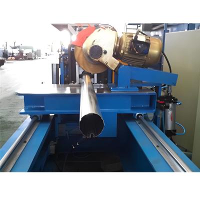 China Axes Pergola Tube Roll Forming Machine 10M/Min Laser Welding Galvanized Steel 0.6-1.2mm for sale