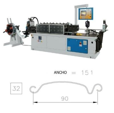 China Roller 12 Steps Roller Shutter Door Machine 0.7-1.2mm Integrated Shutter Making Machine for sale