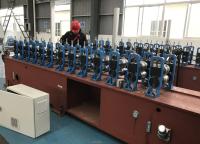 China Rolling Shutter Door Slat Roll Forming Machine 0.7-1.2mm Thickness 7.5KW for sale