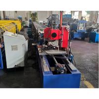 China Column Fence Post Roll Forming Machine 0.4mm - 1.2mm Wire Mesh Peach Shaped for sale