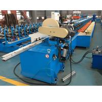 China Column Fence Post Roll Forming Machine 0.4mm - 1.2mm Wire Mesh Peach Shaped for sale