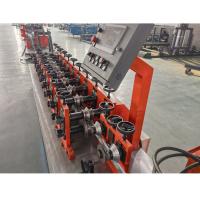China Metal Keel Drywall Roll Forming Machine 0.4-1.2mm Gypsum Board Hat Furring for sale
