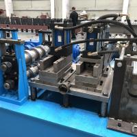 China Carbon Steel Channel Purlin Roll Forming Machine 2mm-3.5mm Thickness 6m/min for sale