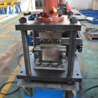 China Pallet Top Hat Roll Forming Machine 0.9mm Galvanized Steel 12m/min Reinforcement Shelf for sale