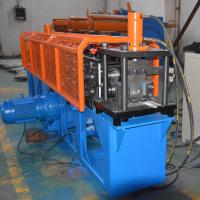China Pallet Top Hat Roll Forming Machine 0.9mm Galvanized Steel 12m/min Reinforcement Shelf for sale