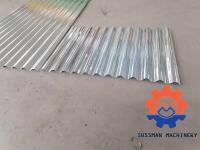 China 0.3-0.8mm Durable Metal Corrugated Roof Panel Roll Forming Machine for sale