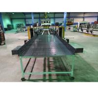 China 100mm - 600mm Moderate Cable Tray Roll Forming Machine Galvanized Steel Perforated for sale