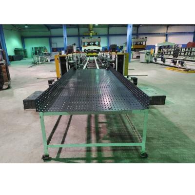 China 100mm - 600mm Moderate Cable Tray Roll Forming Machine Galvanized Steel Perforated for sale