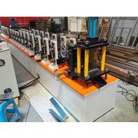 China 0.4-1mm Galvanized Steel J U L Channel Trim Tile Edge Roll Forming Machine 5.5KW for sale