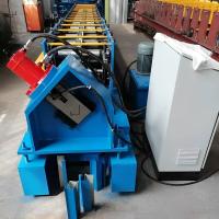 China 0.4mm-1.0mm Roof Drip Edge Roll Forming Machine for Aluminum Steel Flashing V Angle for sale