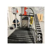 China 0.4mm-1.0mm Roof Drip Edge Roll Forming Machine for Aluminum Steel Flashing V Angle for sale