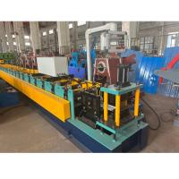 China Fence Board Panel Roll Forming Machine 0.45-0.8mm 16 Stations for Metal Fencing for sale