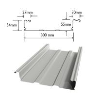 China 0.7mm Zincalume Roofing Floor Deck Roll Forming Machine for 405mm Profile Width with 7.5kW Motor for sale