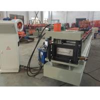 China 0.7mm Zincalume Roofing Floor Deck Roll Forming Machine for 405mm Profile Width with 7.5kW Motor for sale