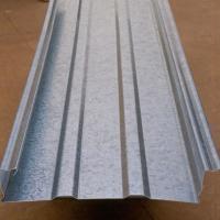 China 0.75 - 1.0mm Composite Decking Roll Forming Machine 300mm Galvanised Metal Profile Sheet for sale
