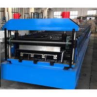 China Dovetail Roof Floor Deck Roll Forming Machine 24 Inches 0.8-1.2mm Steel for sale
