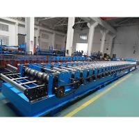 China 600mm Roof Floor Deck Roll Forming Machine Width Closed Necking Versa Dek Dovetail for sale