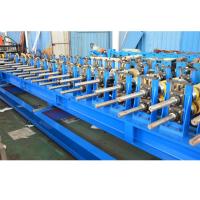 China Automatic Width Adjustable Racking Shelf Box Panel Roll Forming Machine 0.7-1.2mm Thickness for sale