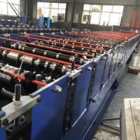 China 15m / Min Roof Panel Roll Forming Machine High Speed With 3m Cutting Length for sale