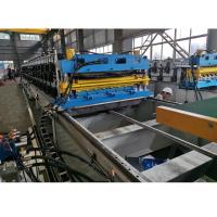 China Three Layer Metal Roof Sheet Roll Forming Machine 0.3mm - 0.8mm Triple Layer for sale